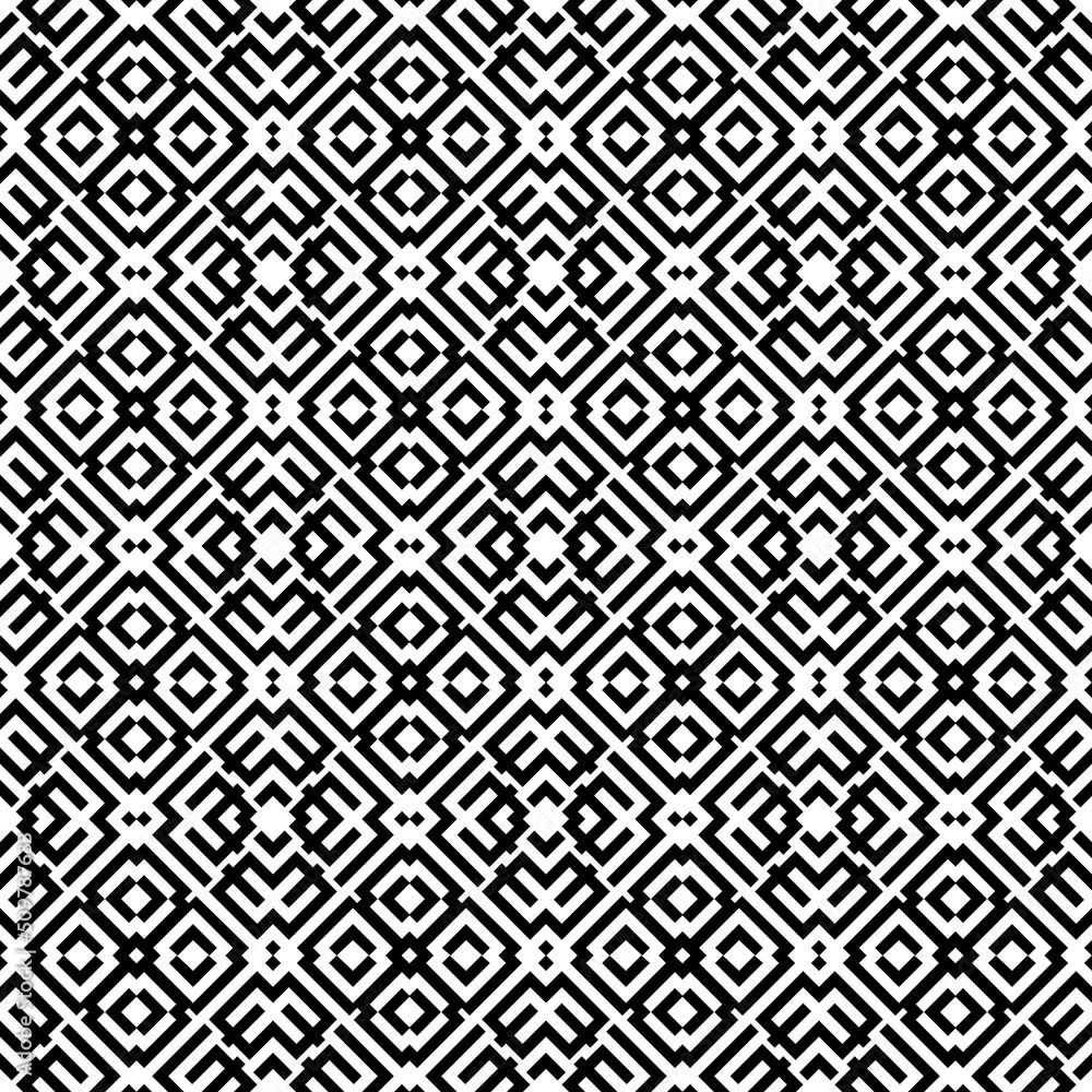 Seamless pattern with ethnic ornament. Embroidery background. Tribal ...