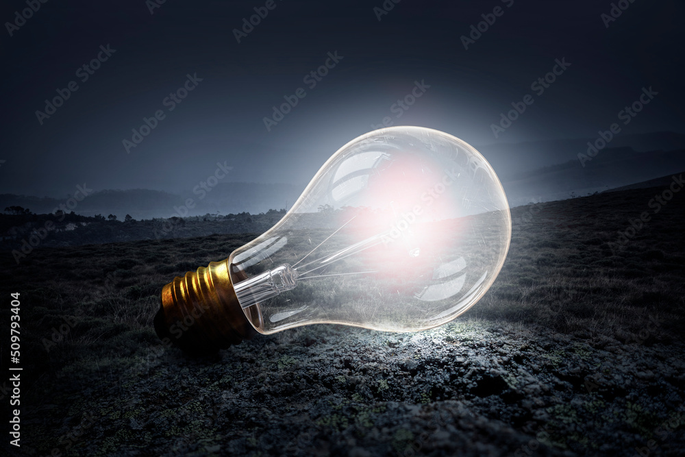 Light bulb image as symbol of innovation Stock Photo | Adobe Stock