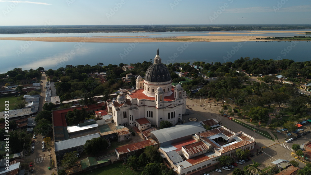 Basílica Nuestra Señora de Itatí Stock Photo | Adobe Stock