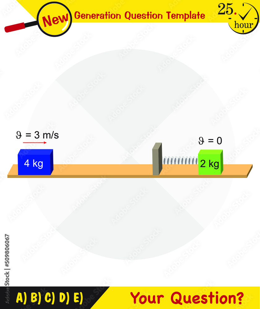 Physics, Force and Motion, Support and Motion, Thrust and linear ...