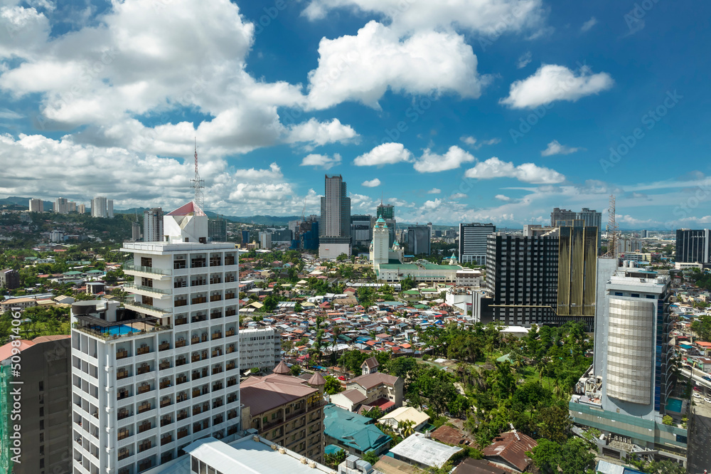 Cebu City, Philippines - Cebu IT park and the Northern Cebu City ...