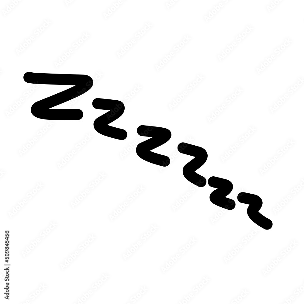 Vector illustration "ZZZZ" letter Stock Vector | Adobe Stock