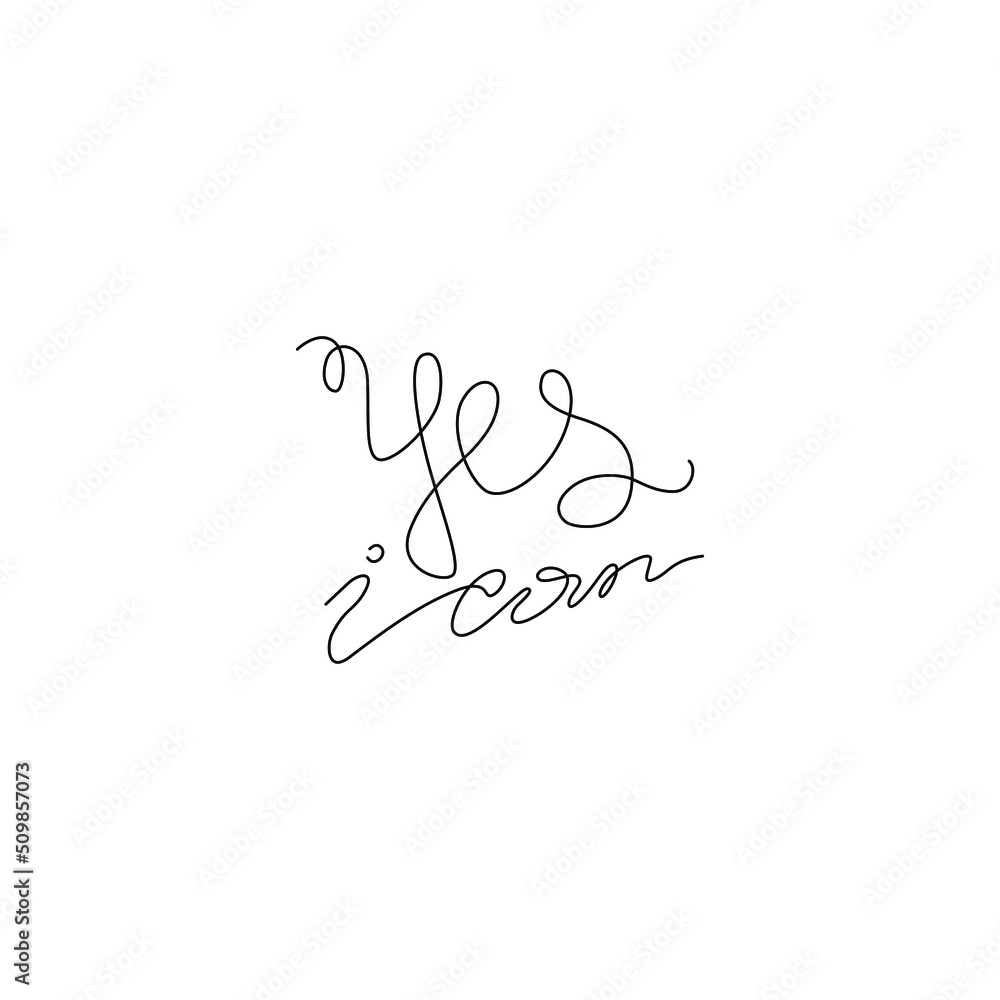 Yes i can hand lettering small tattoo, inscription, continuous line ...