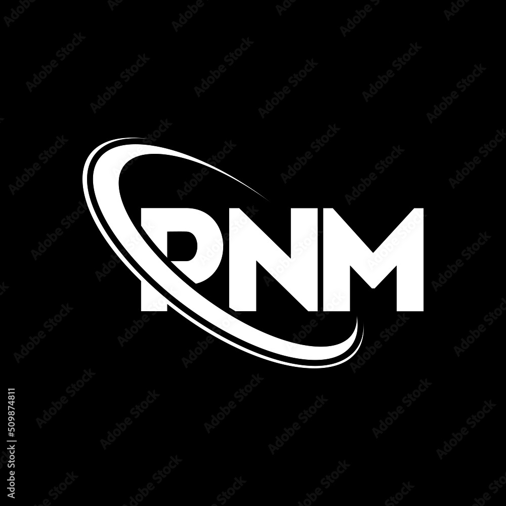 Vetor do Stock: PNM logo. PNM letter. PNM letter logo design. Initials ...