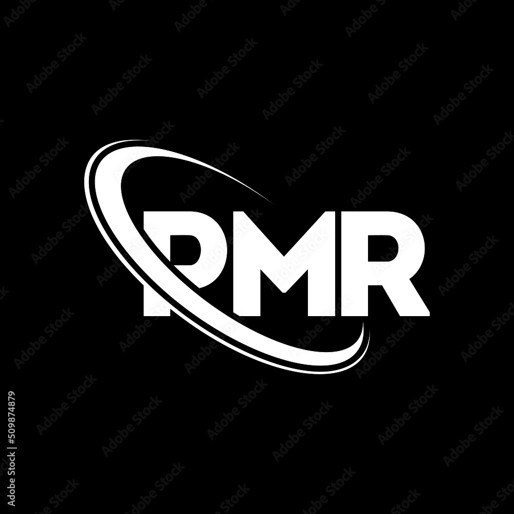 PMR logo. PMR letter. PMR letter logo design. Initials PMR logo linked ...