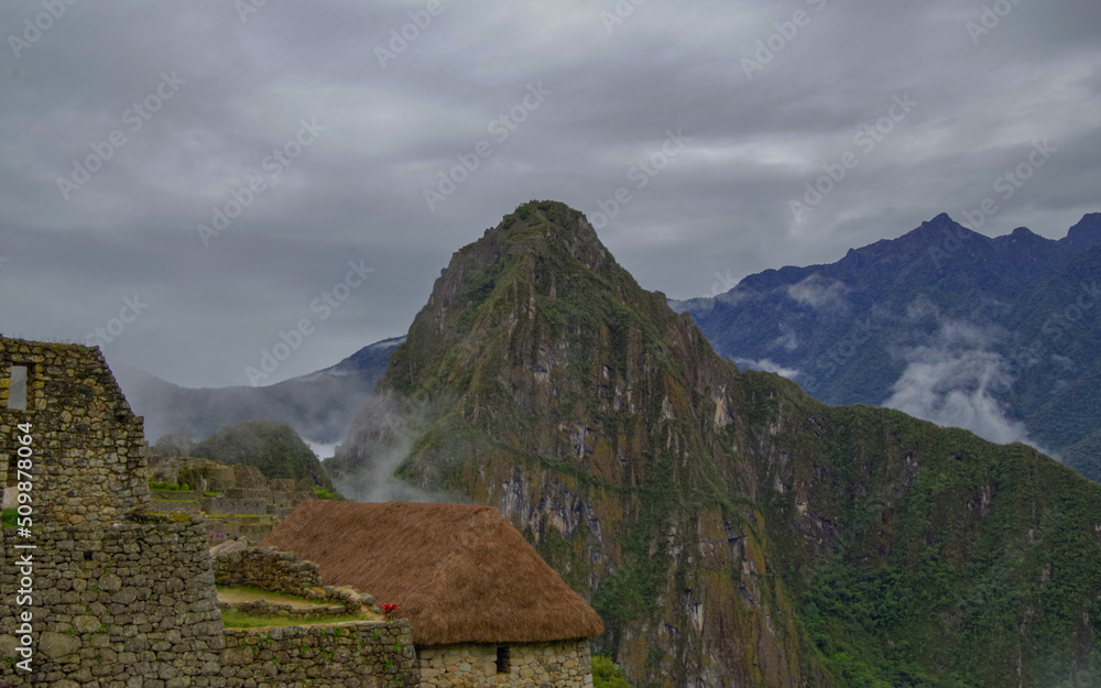 Historic ancient legendary Maya temple ruins lost city Machu Picchu ...