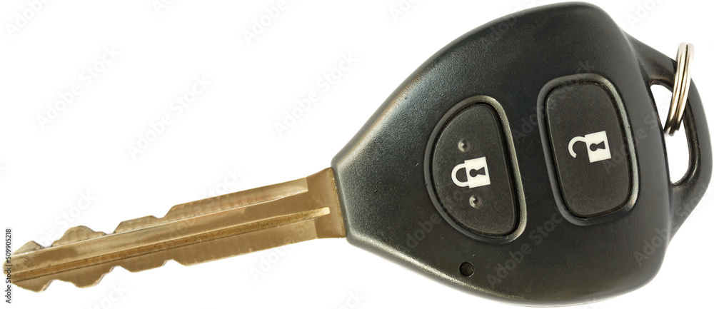 Car key isolated Stock Photo | Adobe Stock