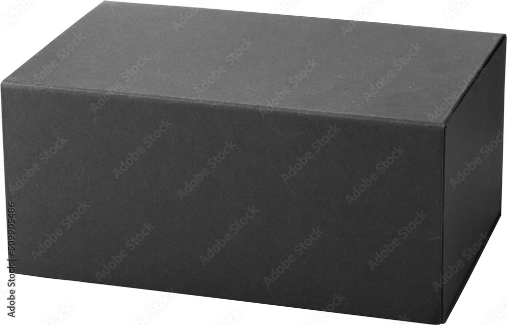 Mockup black box isolated Stock Photo | Adobe Stock