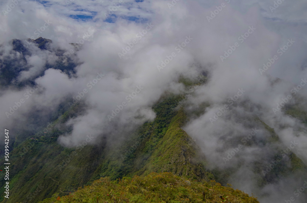 Historic ancient legendary Maya temple ruins lost city Machu Picchu ...