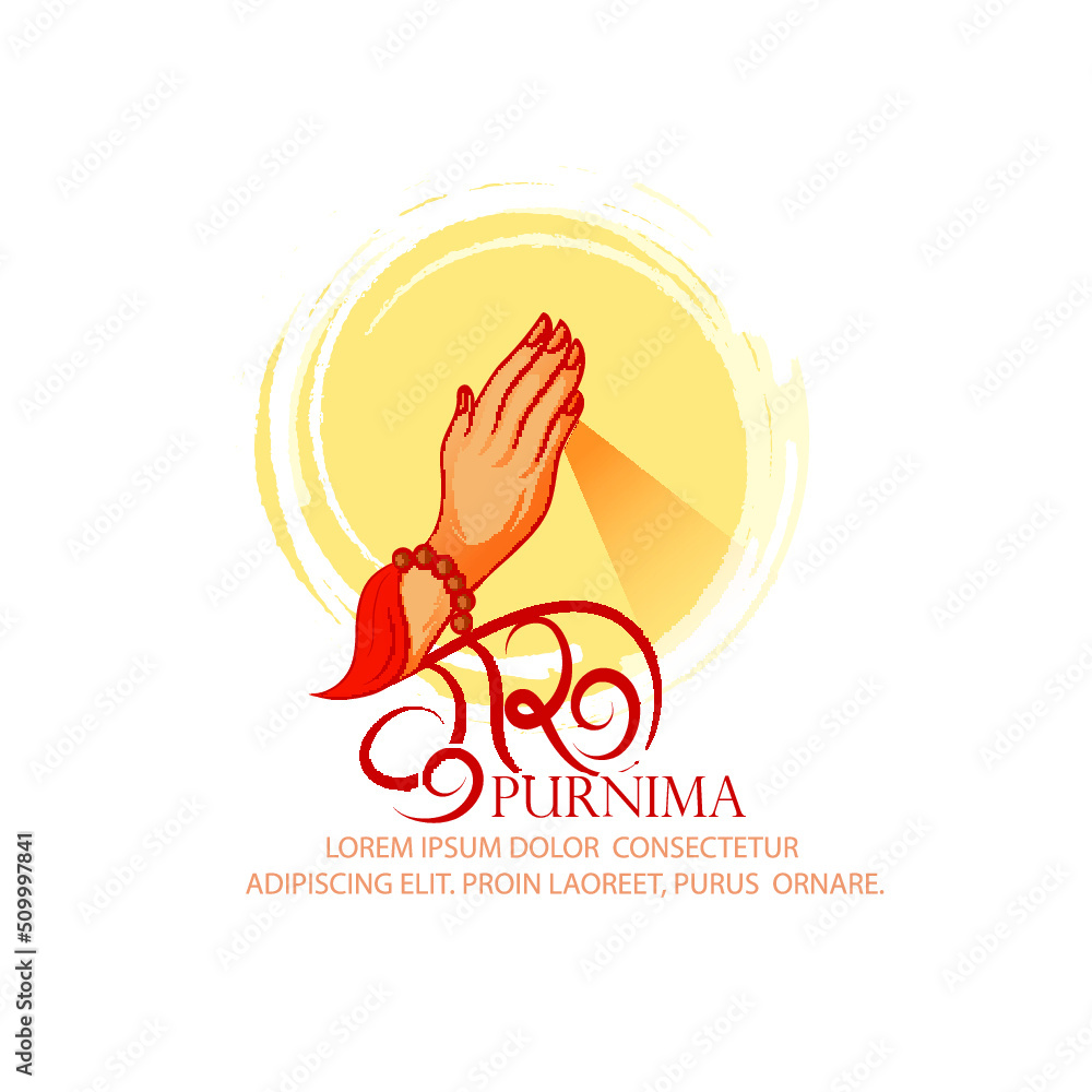 Guru purnima vector Illustration with creative background. Stock Vector ...