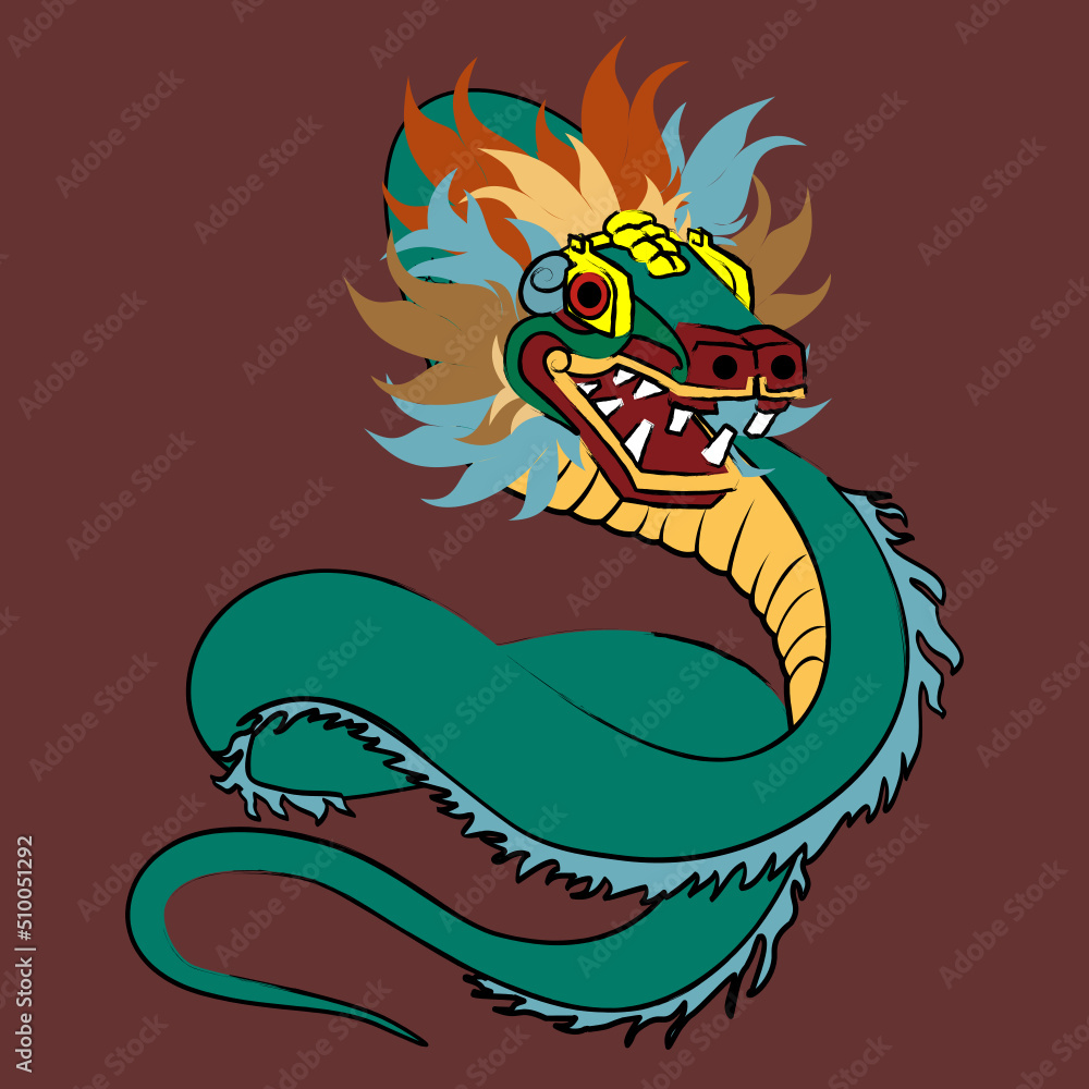 prehispanic mexican god tattoo. quetzalcoatl feathered Serpent ...