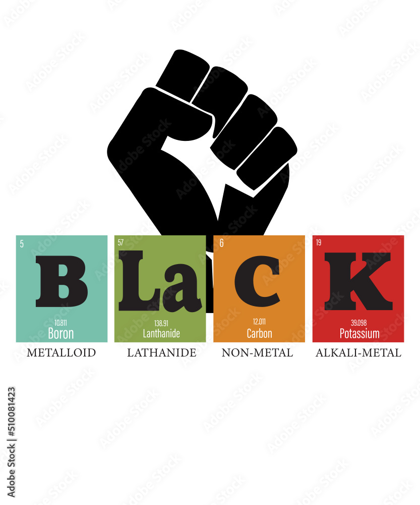 Chemistry Black history month svg, black lives matter svg, black ...