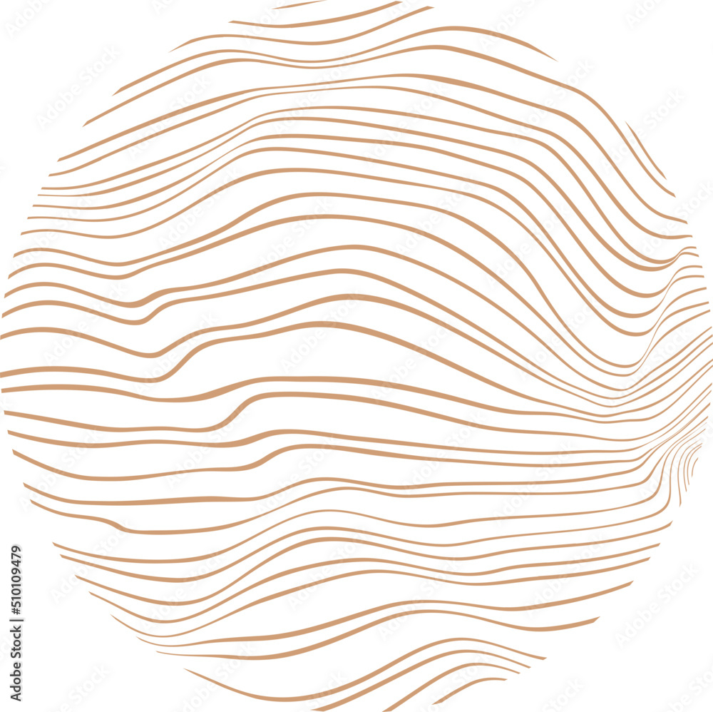 Trendy design elements . Contemporary abstract vector striped geometric ...