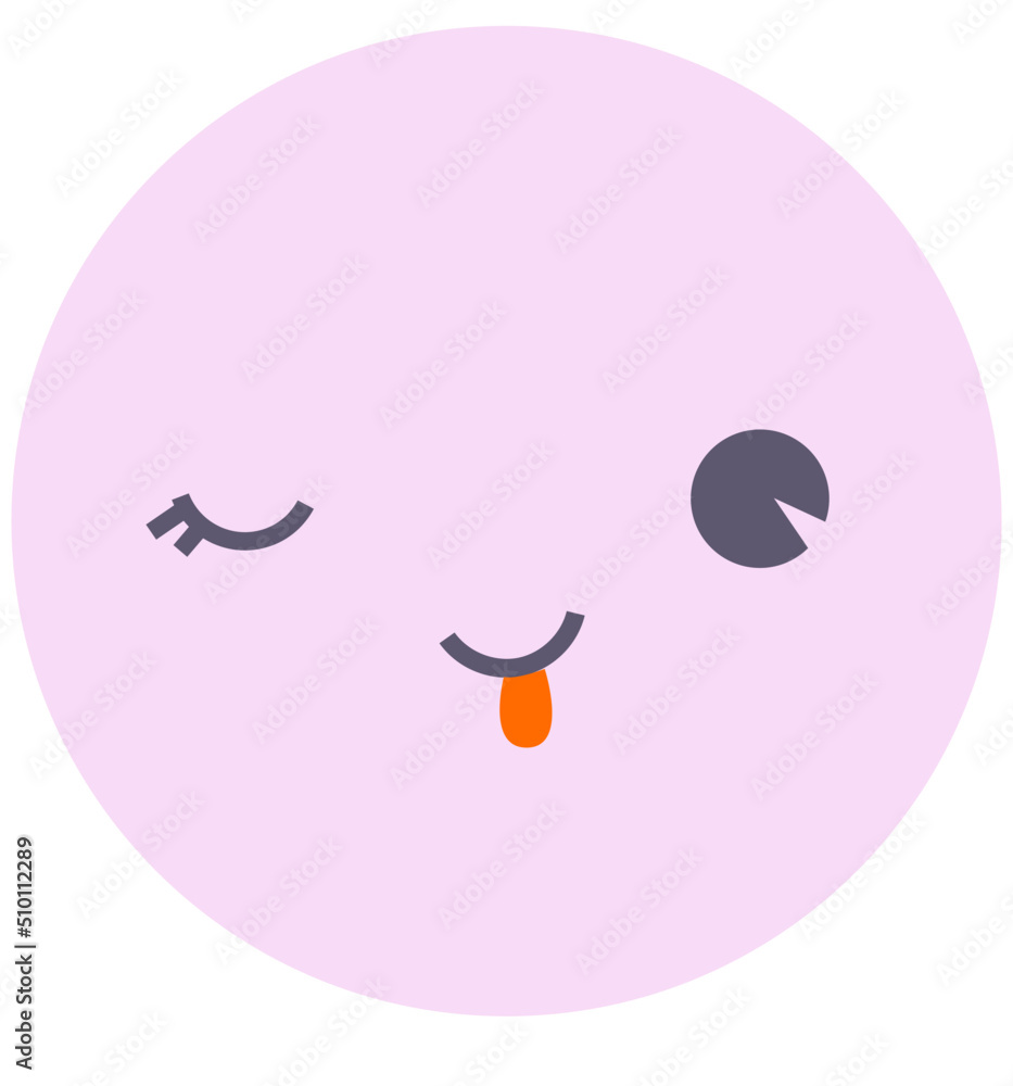 Fun emoji illustration Stock Vector | Adobe Stock