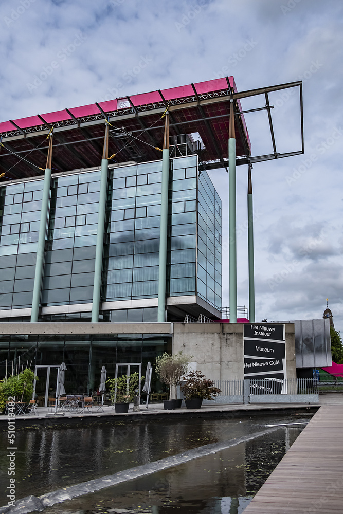 New Institute (Het Nieuwe Instituut, 2011) is a cultural center: Museum ...
