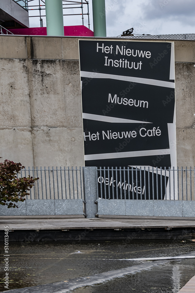 New Institute (Het Nieuwe Instituut, 2011) is a cultural center: Museum ...