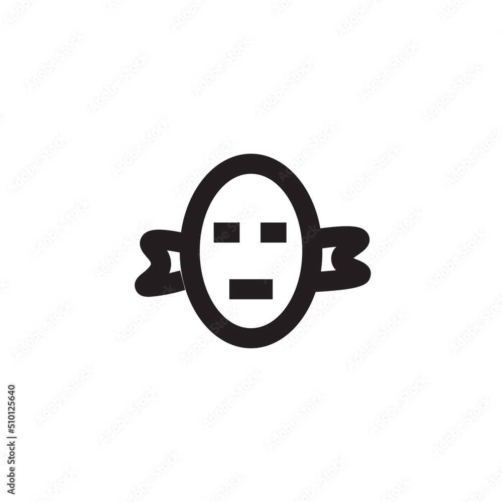 aborginal mask sign symbolism symbols Stock Vector | Adobe Stock