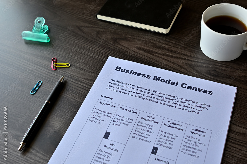 There is dummy documents that created for the photo shoot on the desk ...