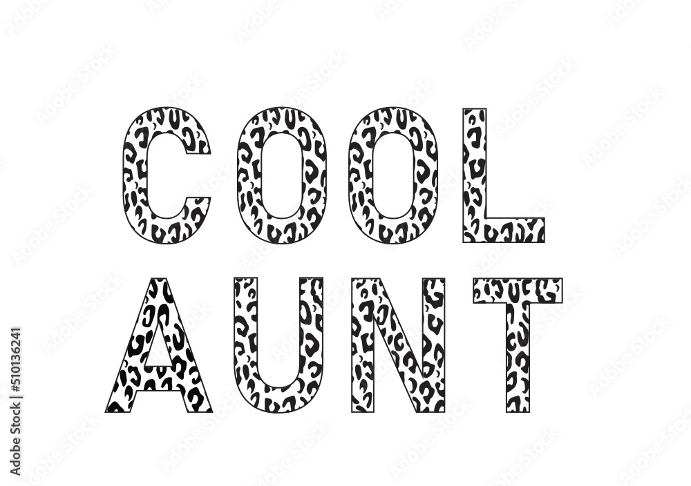 aunt svg, cool aunt svg, half leopard cheetah print cool aunt svg png, auntie svg, best aunt svg ...