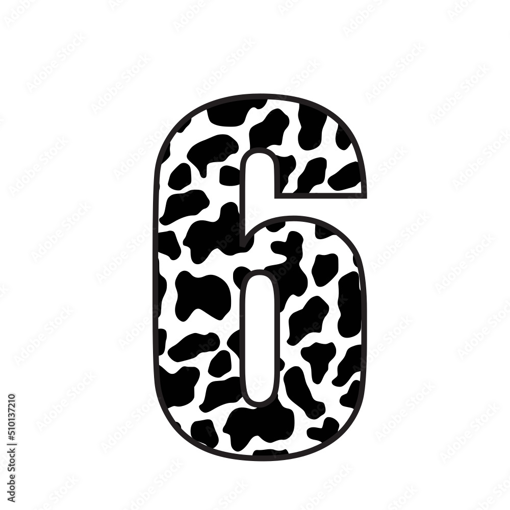 Cow Print Font Svg Cow Pattern Half Print Font Letters Alphabet Svg Png Cow Print Alphabet