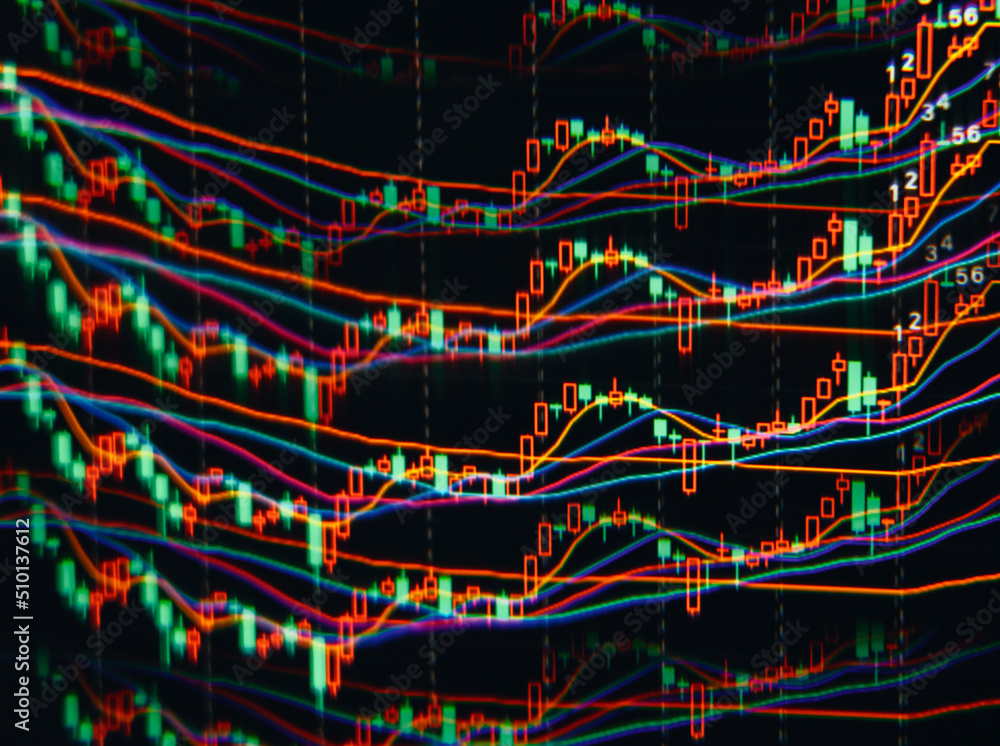 stock market trend chart Stock Photo | Adobe Stock