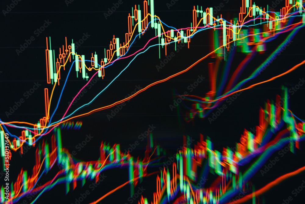 stock market trend chart Stock Photo | Adobe Stock