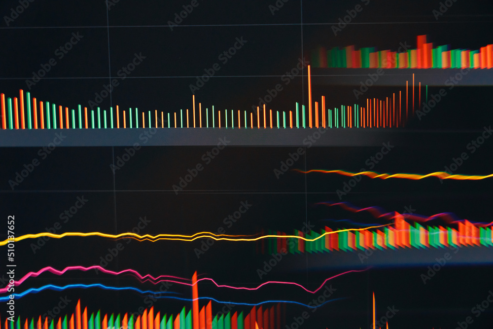 stock market trend chart Stock Photo | Adobe Stock