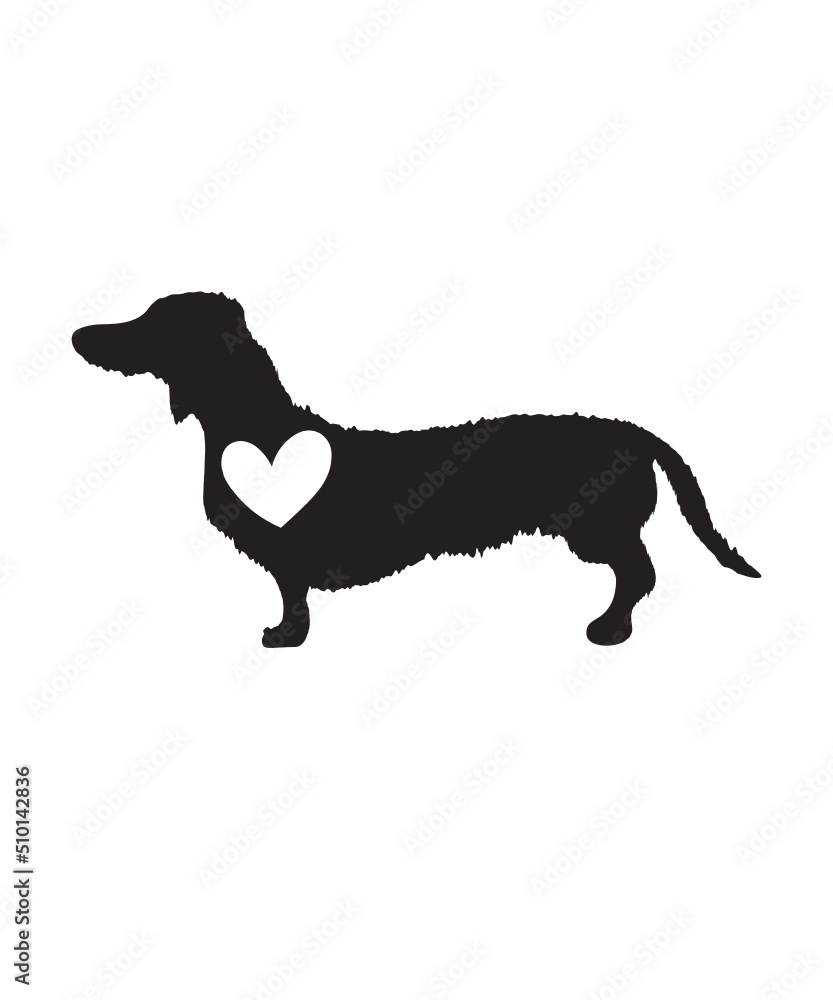 daschund svg, weiner dog svg, dog lover svg, dog svg, dachshund svg ...