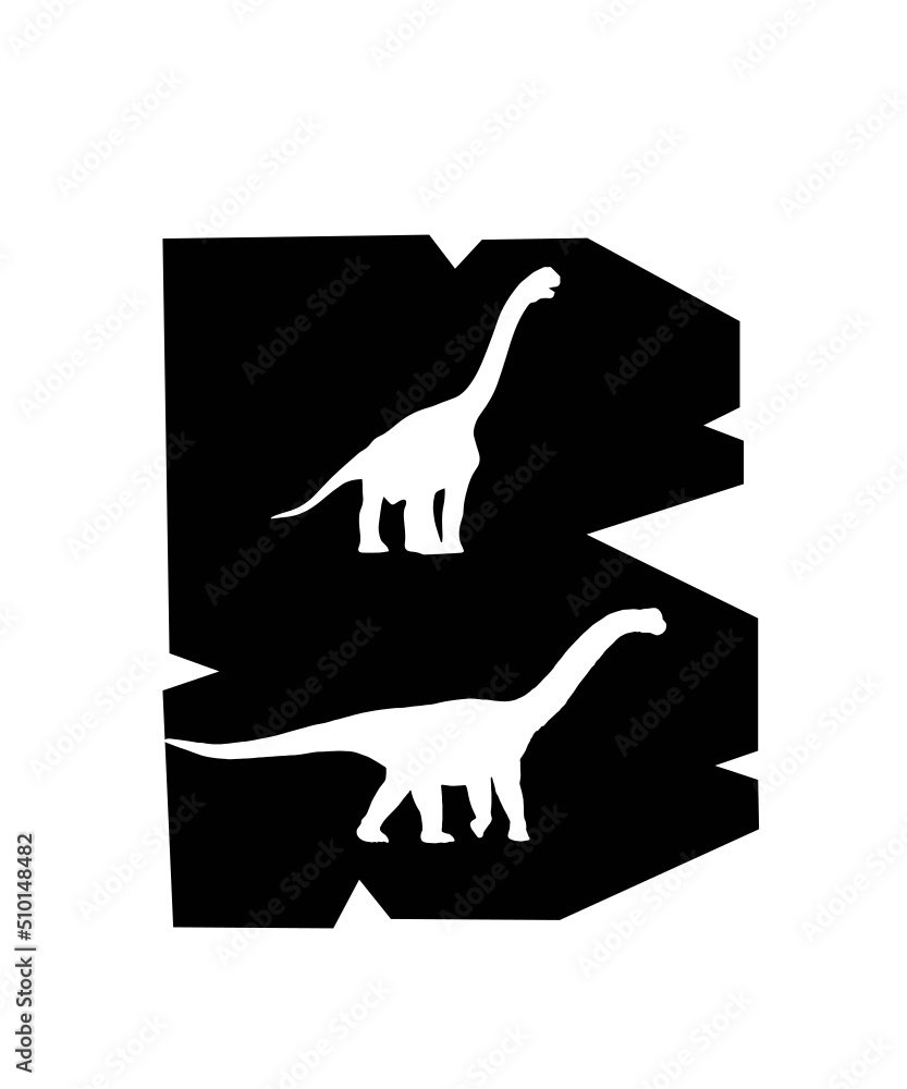 Dinosaur Font SVG, Dinosaur Alphabet, Dinosaur Cut Files, t rex font ...