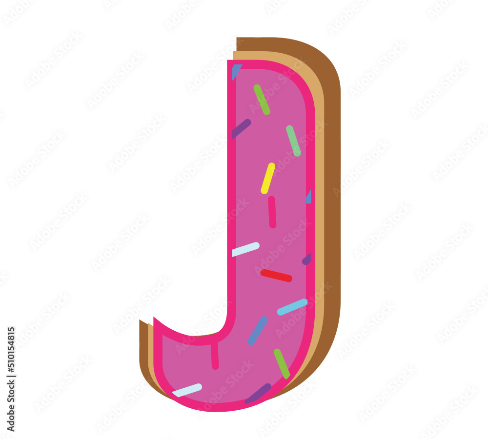 Donut letters svg, donuts alphabet letters and numbers svg, Alphabet ...