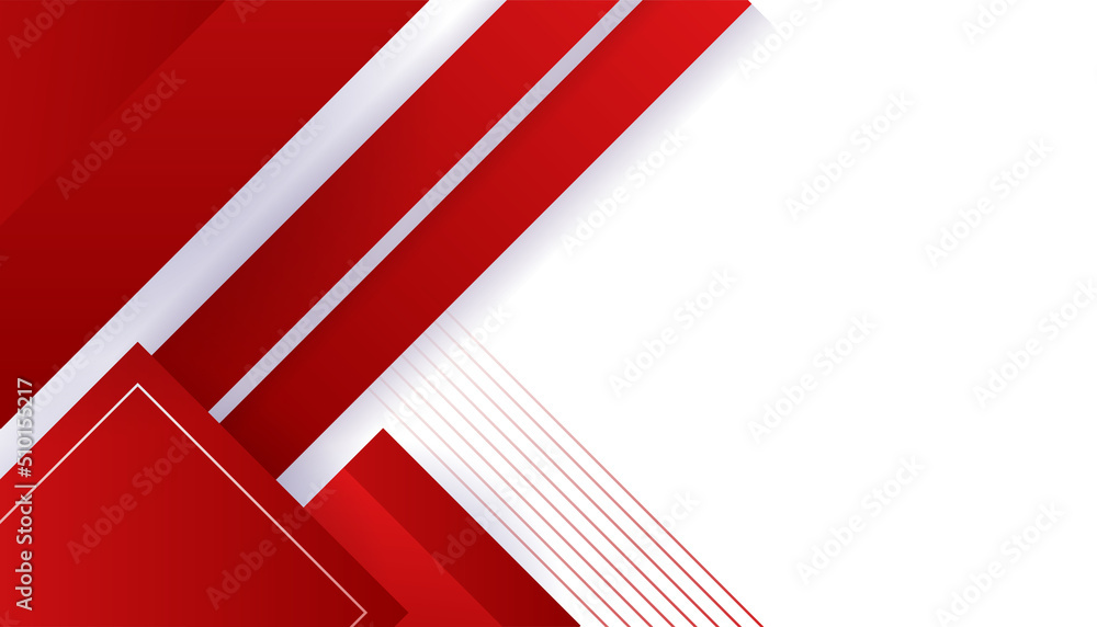 Colorful red presentation templates elements. Vector infographics. Use ...