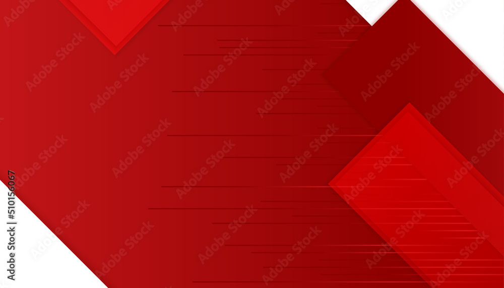 Colorful red presentation templates elements. Vector infographics. Use ...