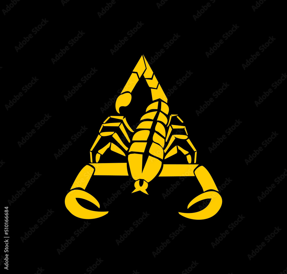 A scorpion logo Stock Vector | Adobe Stock