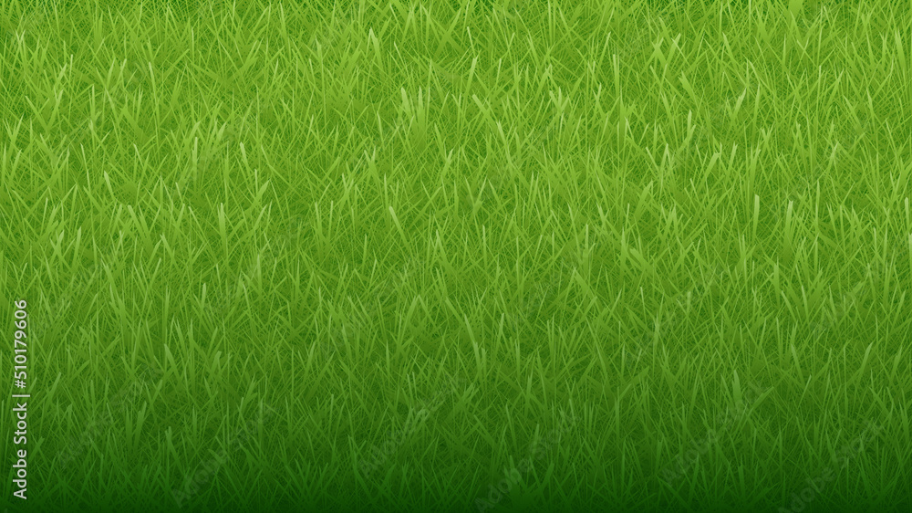 Green natural organic grass background and texture Stock Vector | Adobe ...