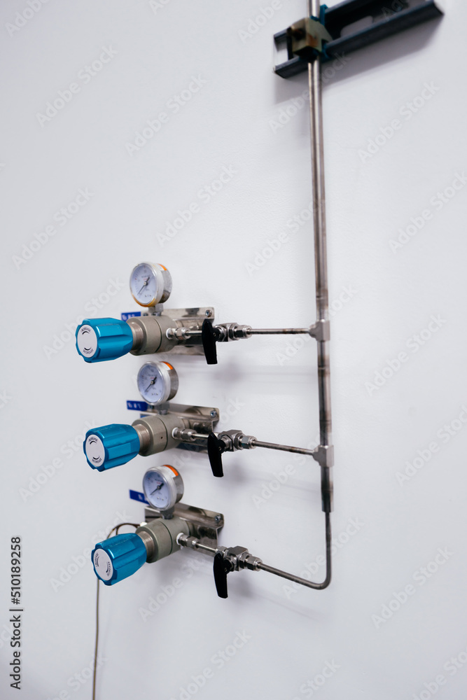 High pressure gas safety supply equipment Stock Photo | Adobe Stock