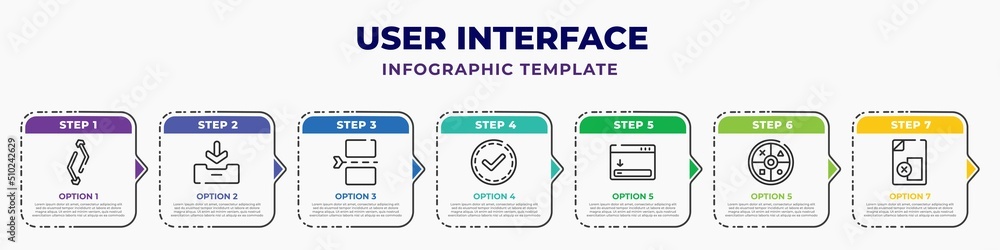 Scrolling Infographic Web Design