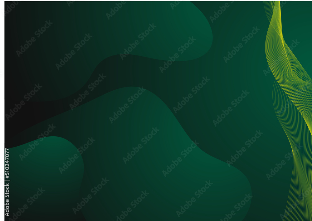 Simple abstract green and white background for business presentation ...