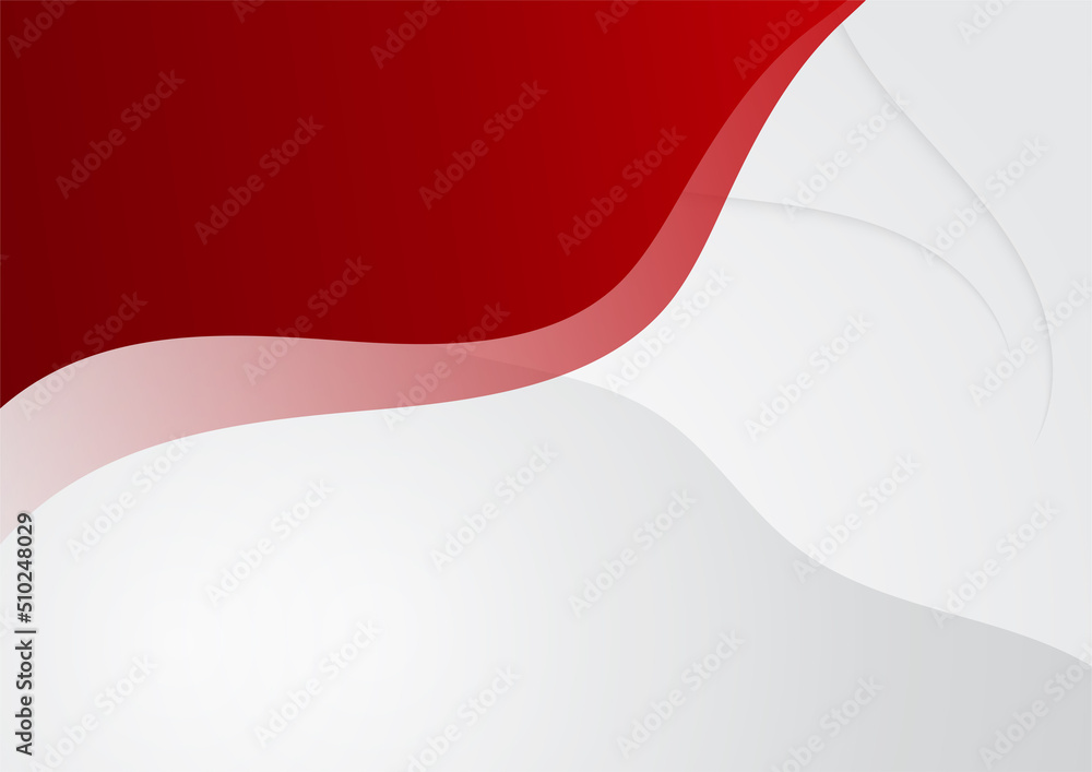 Simple abstract red and white background for business presentation ...
