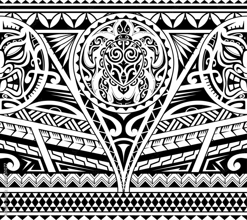 Maori style armband design Stock Vector | Adobe Stock