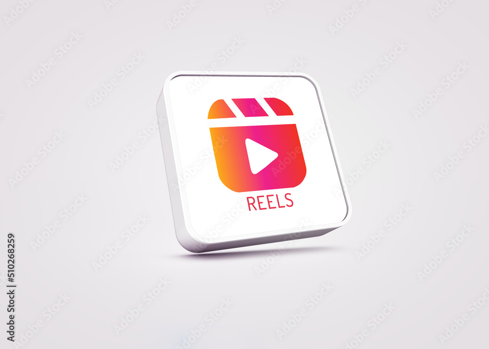Instagram reels, social media background design Stock Photo | Adobe Stock