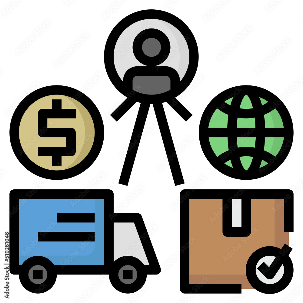 freight forwarder Stock Vector | Adobe Stock