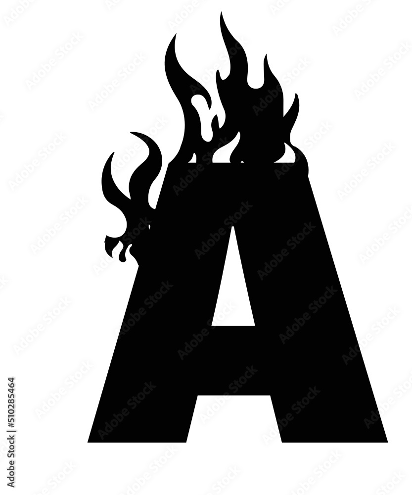 flame font svg, Fire font Flame font svg, fire flame letters alphabet ...