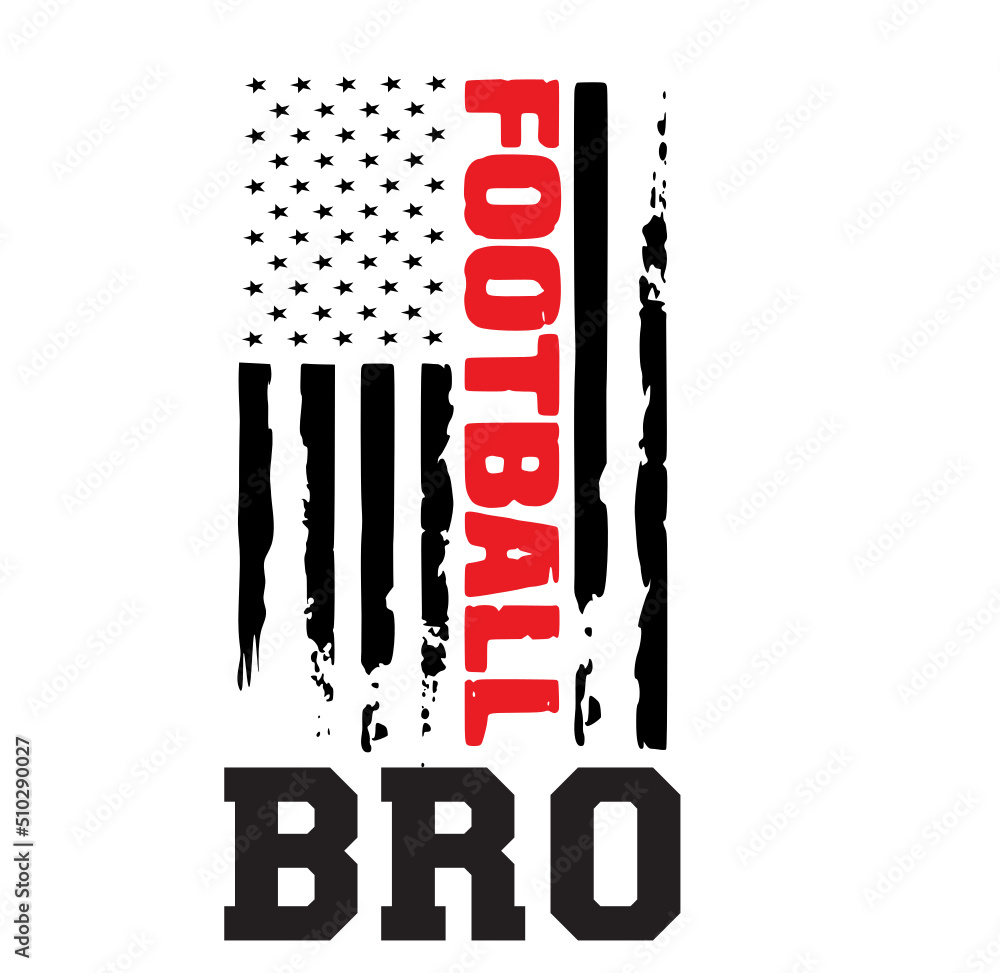 football brother usa flag svg png, football bro svg png, Football SVG ...