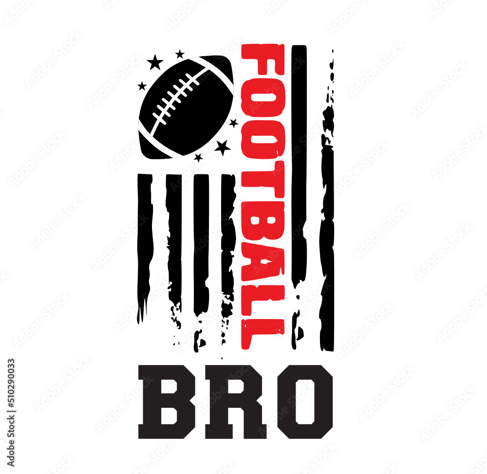 football brother usa flag svg png, football bro svg png, Football SVG ...