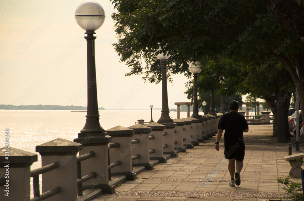 Punta San Sebastian, Corrientes, Costanera Corrientes Stock Photo ...
