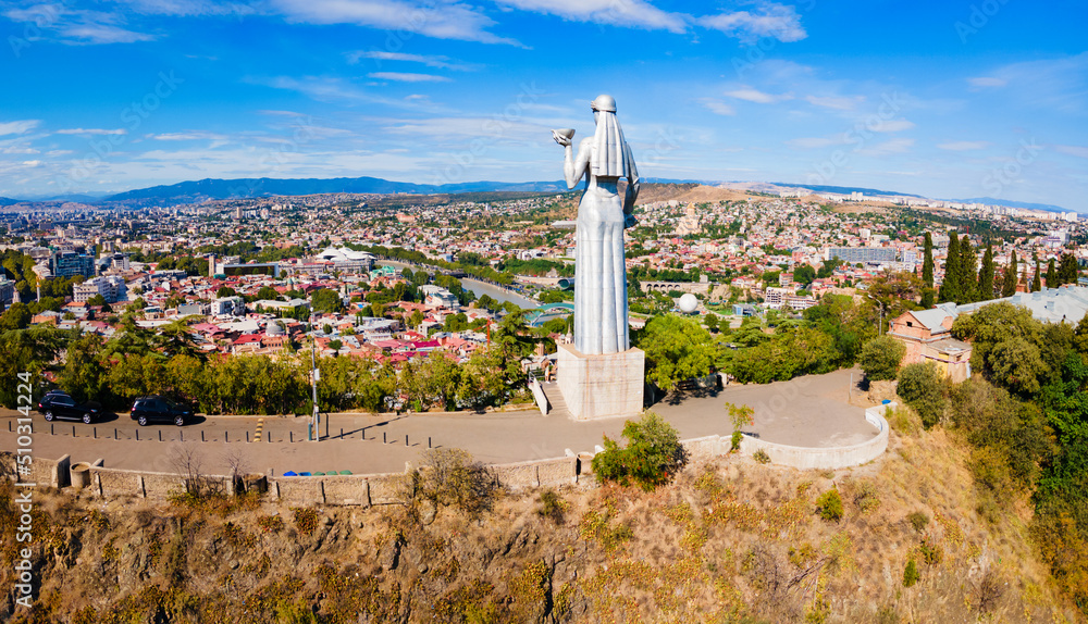 Kartlis Deda, Mother of Georgia monument, Tbilisi Stock Photo | Adobe Stock