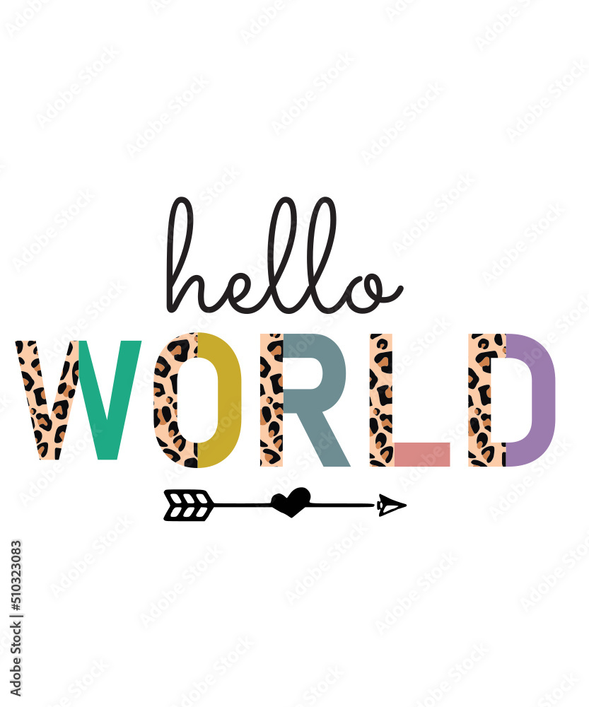 hello world svg png, baby girls half leopard svg png, Baby Girl Svg Png ...