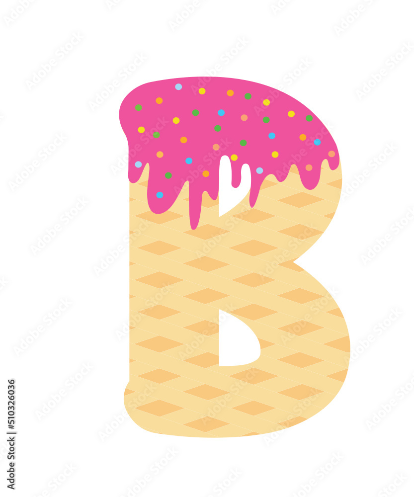 ice cream alphabet svg, summer alphabet letters font ice cream svg, Ice ...