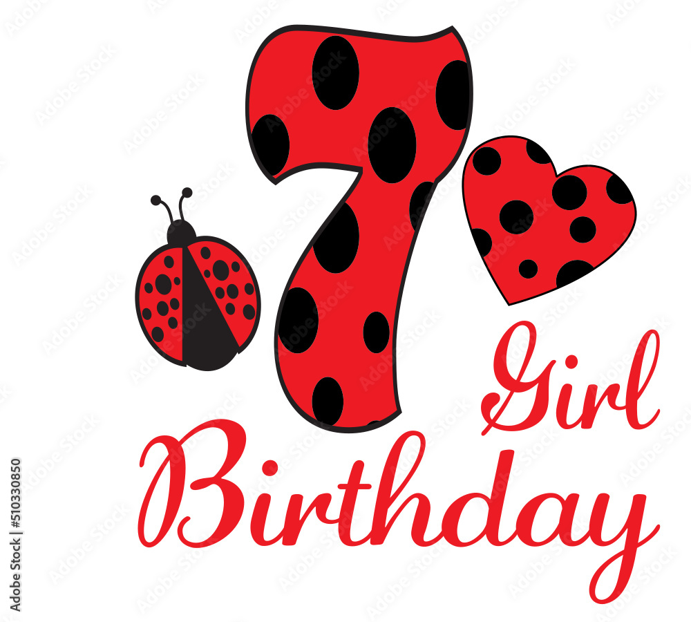 lady bug birthday svg png, birthday girl boy svg, Ladybug SVG, birthday ...