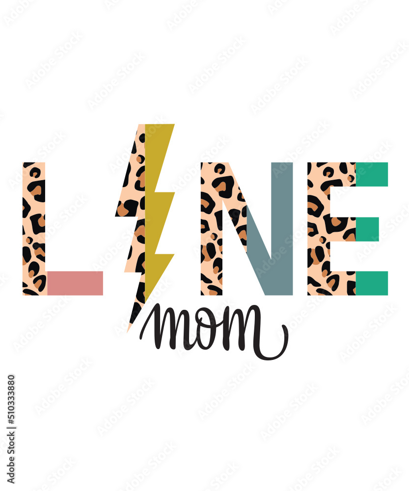 Line wife mom svg, lineman svg, ineworker svg, line wife half leopard ...